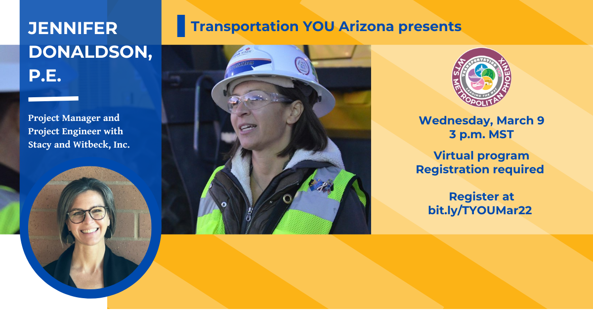 Transportation YOU Arizona presents Jennifer Donaldson | WTS