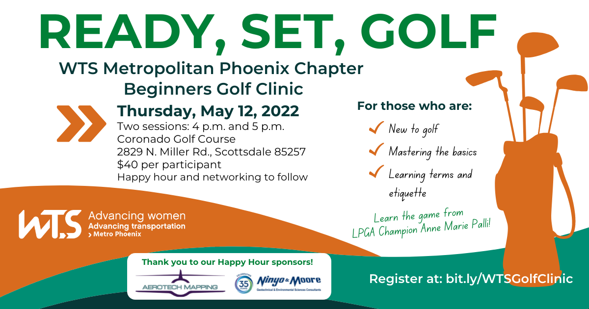 WTS Metropolitan Phoenix Beginners Golf Clinic | WTS