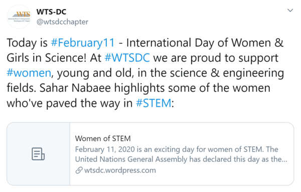 WTS Celebrates Engineering Week and Girl Day | WTS